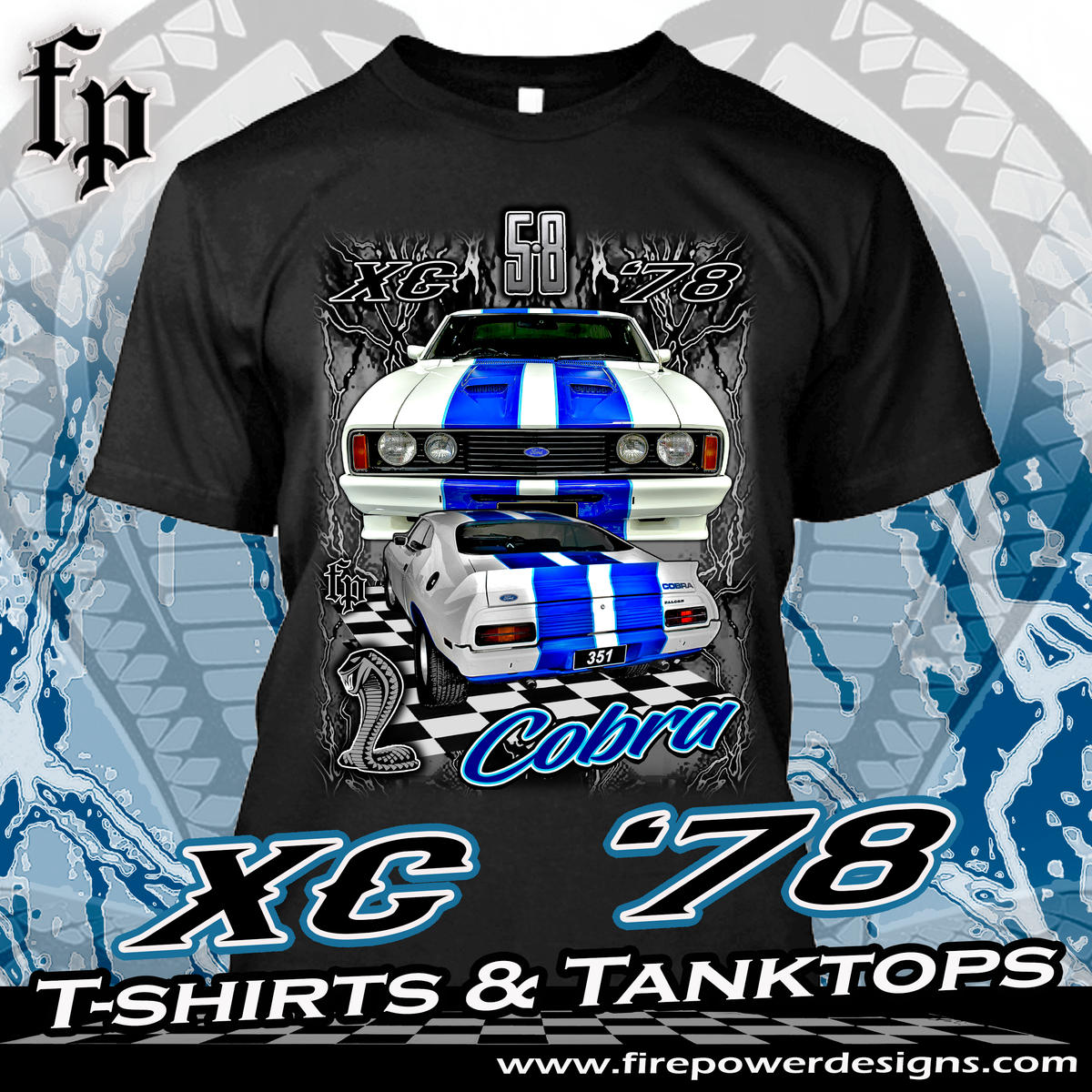 1978 FORD XC COBRA 351 COLLECTION – Firepower Designs